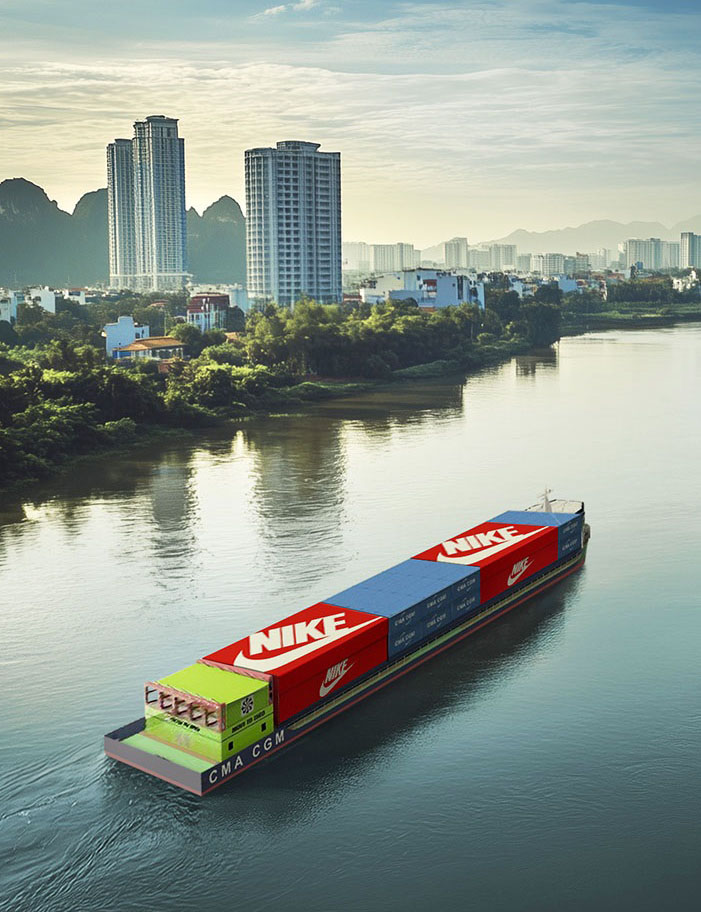 CMA CGM développe une solution de barge électrique pour ses opérations au Vietnam